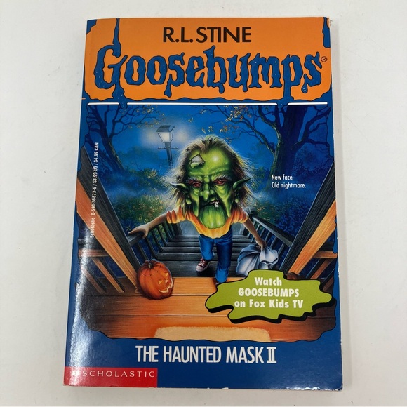 Scholastic | Accents | R L Stine Book Goosebumps The Haunted Mask Ii ...